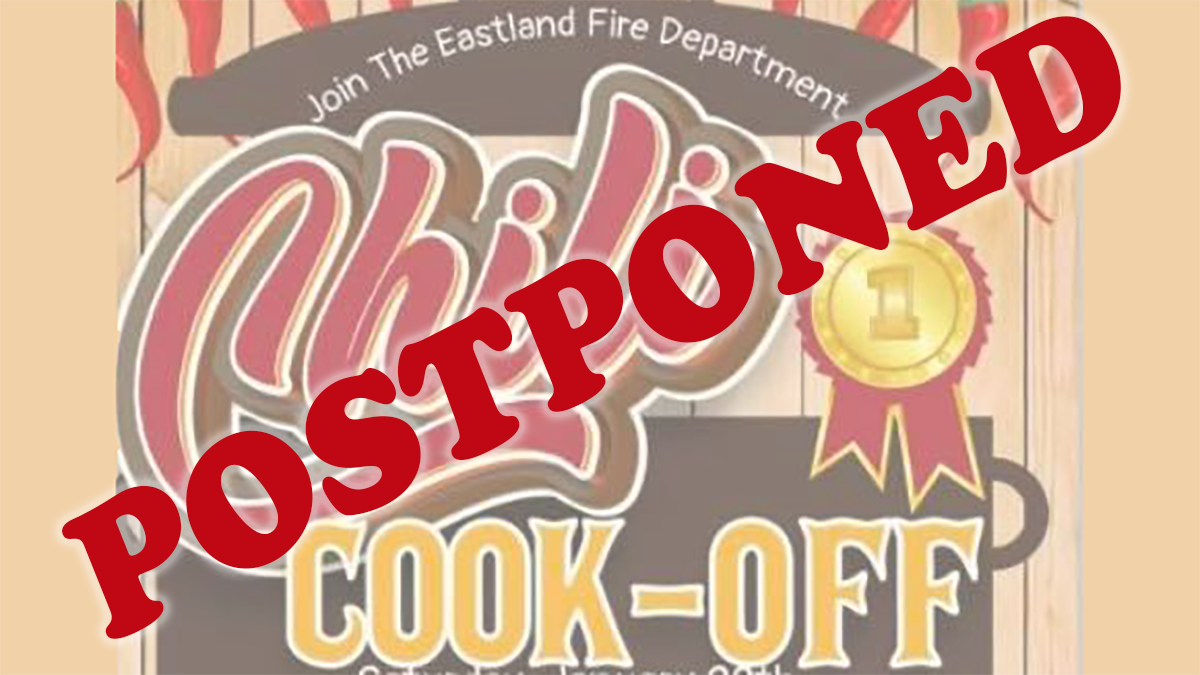 Eastland Fire Department Chili Cook-Off Postponed - Microplex News