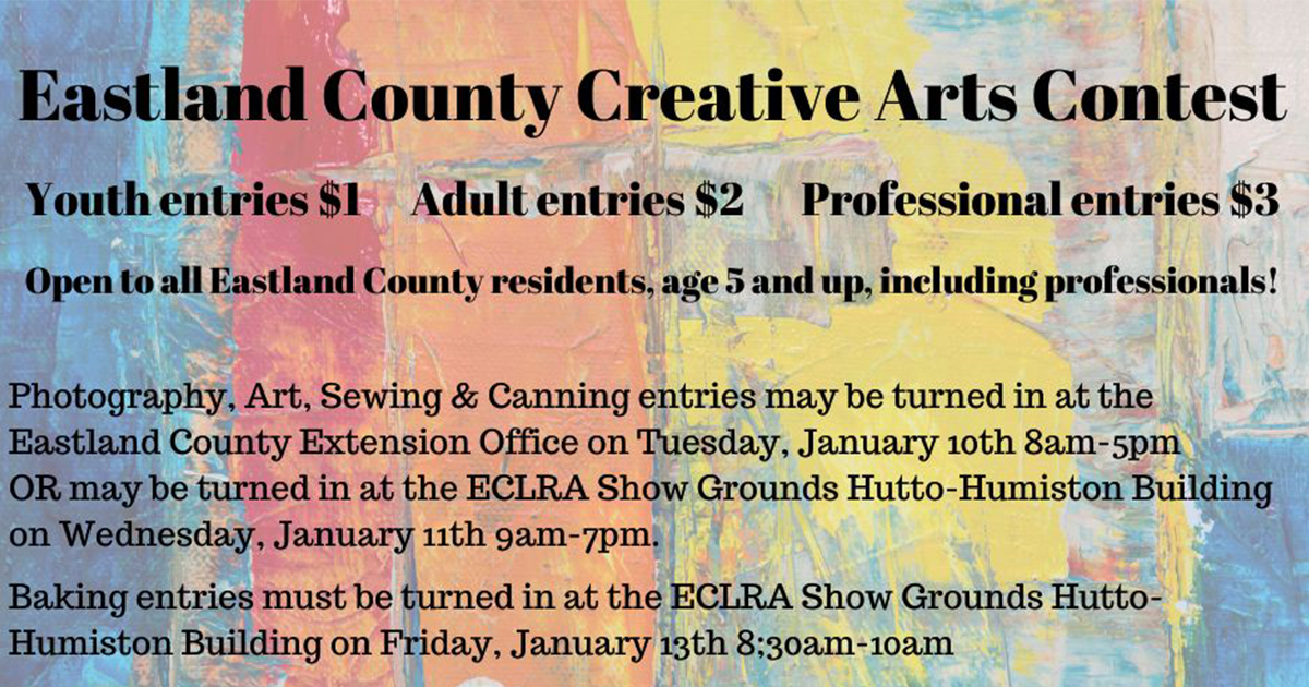 Eastland County Creative Arts Contest - Microplex News