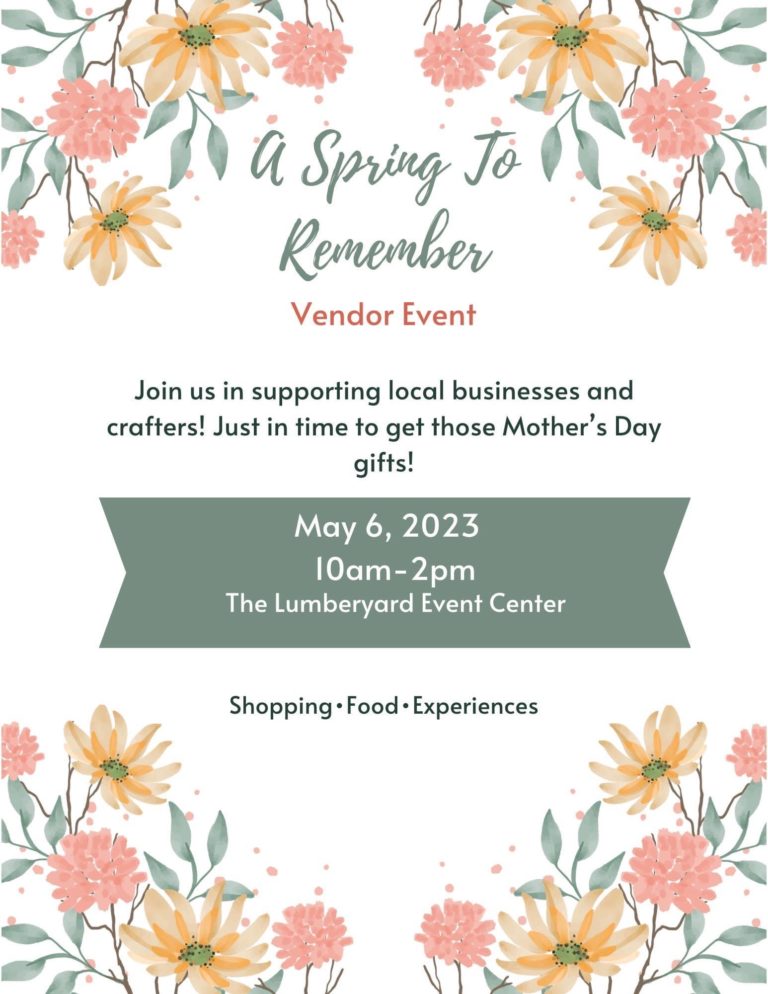 Vendor Event Saturday, May 6th - Microplex News