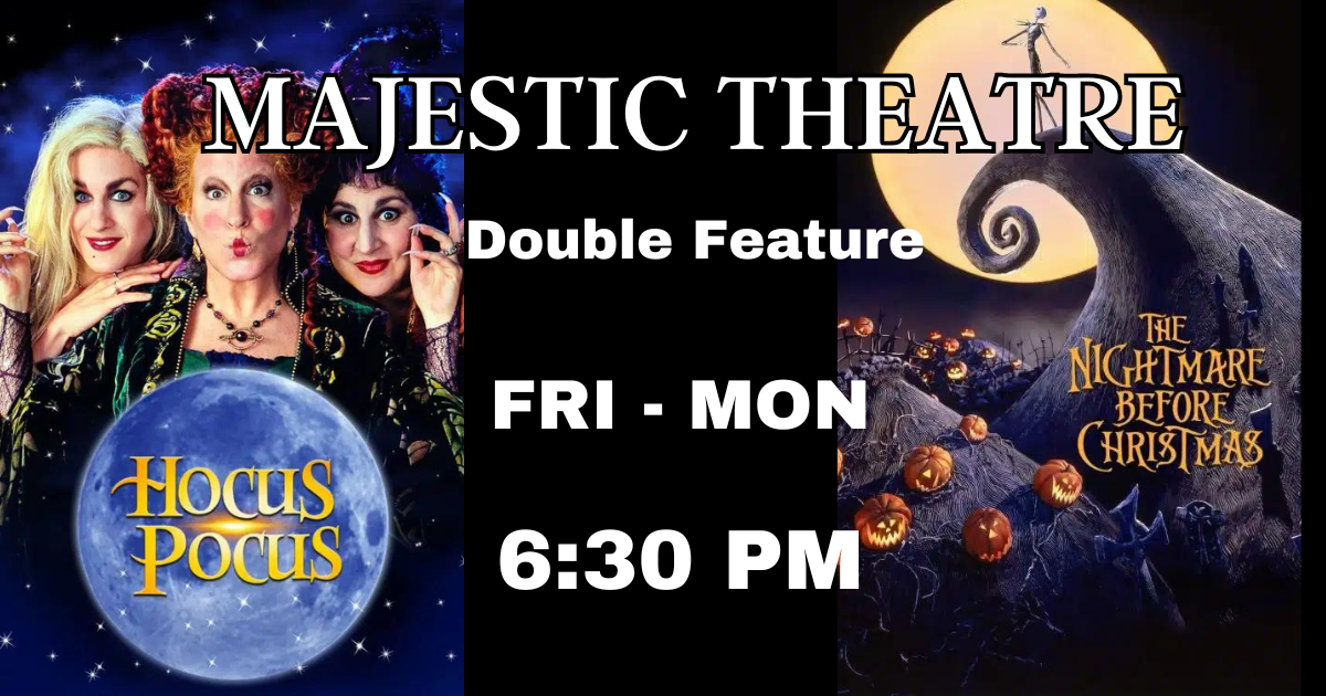 Double Feature: Hocus Pocus & The Nightmare Before Christmas ...