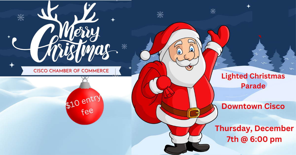 Cisco Lighted Christmas Parade December 7th - Microplex News