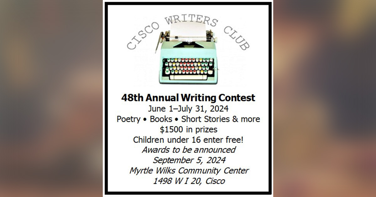 Cisco Writers Club's 48th Annual Summer Writing Contest - Microplex News
