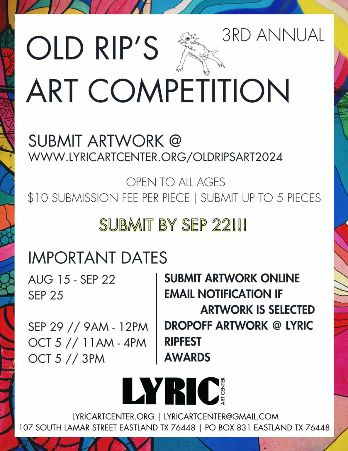 3rd Annual Old Rip's Art Competition - Microplex News