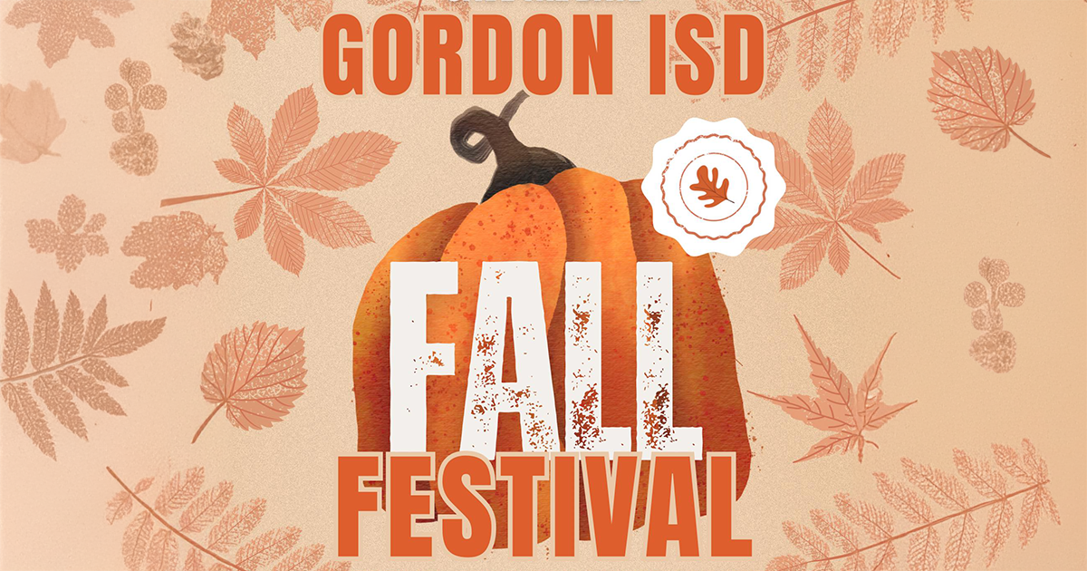 Gordon ISD Fall Festival October 26th - Microplex News