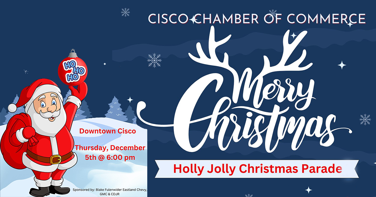 Cisco's Holly Jolly Christmas Parade, December 5th - Microplex News