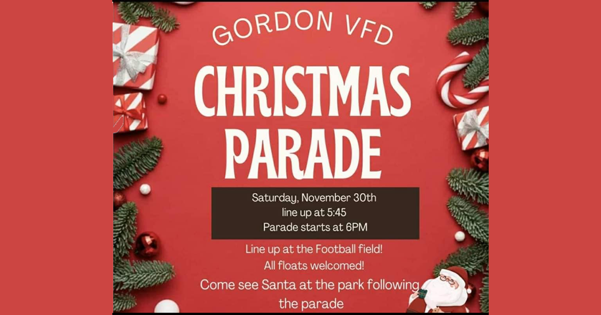 Gordon VFD Christmas Parade - Microplex News
